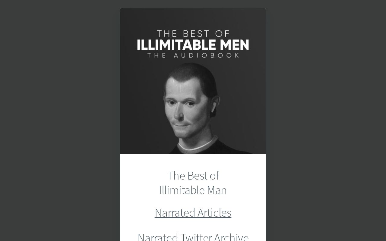 Best of Illimitable Man